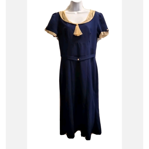 Stop Staring | Dresses | Stop Staring Alicia Estrada Raileen Navy Retro ...
